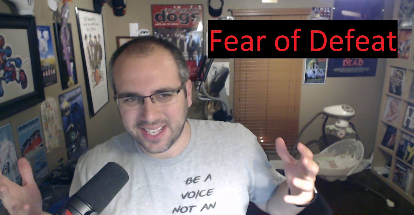 Fear of Defeat – A Huge Announcement! – Joe Pardo